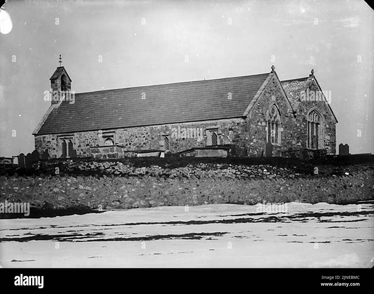 The Church Gwalchmai Stock Photo Alamy