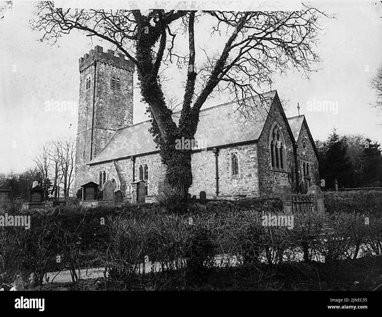 The church, New Moat Stock Photo - Alamy