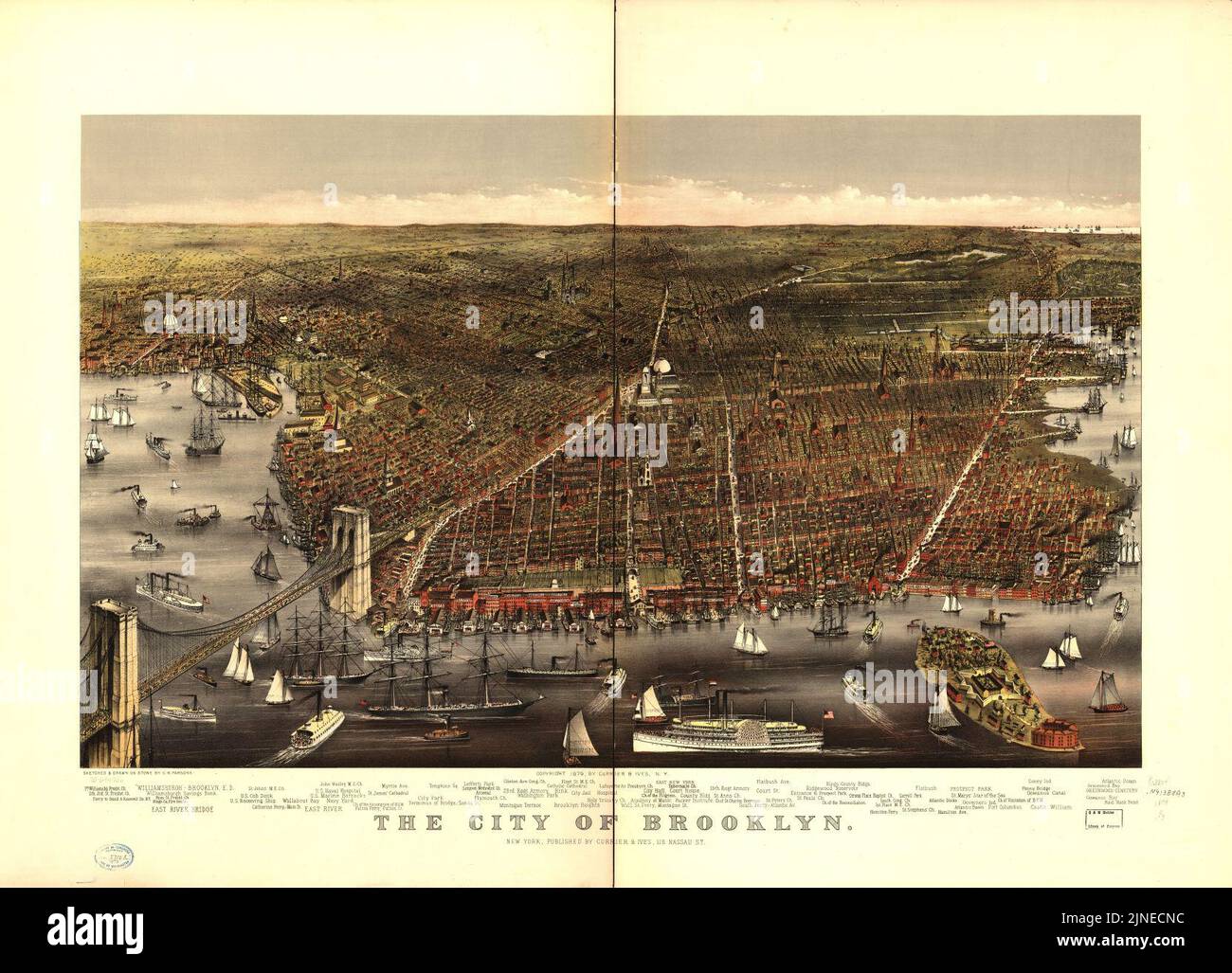 The city of Brooklyn Stock Photo - Alamy