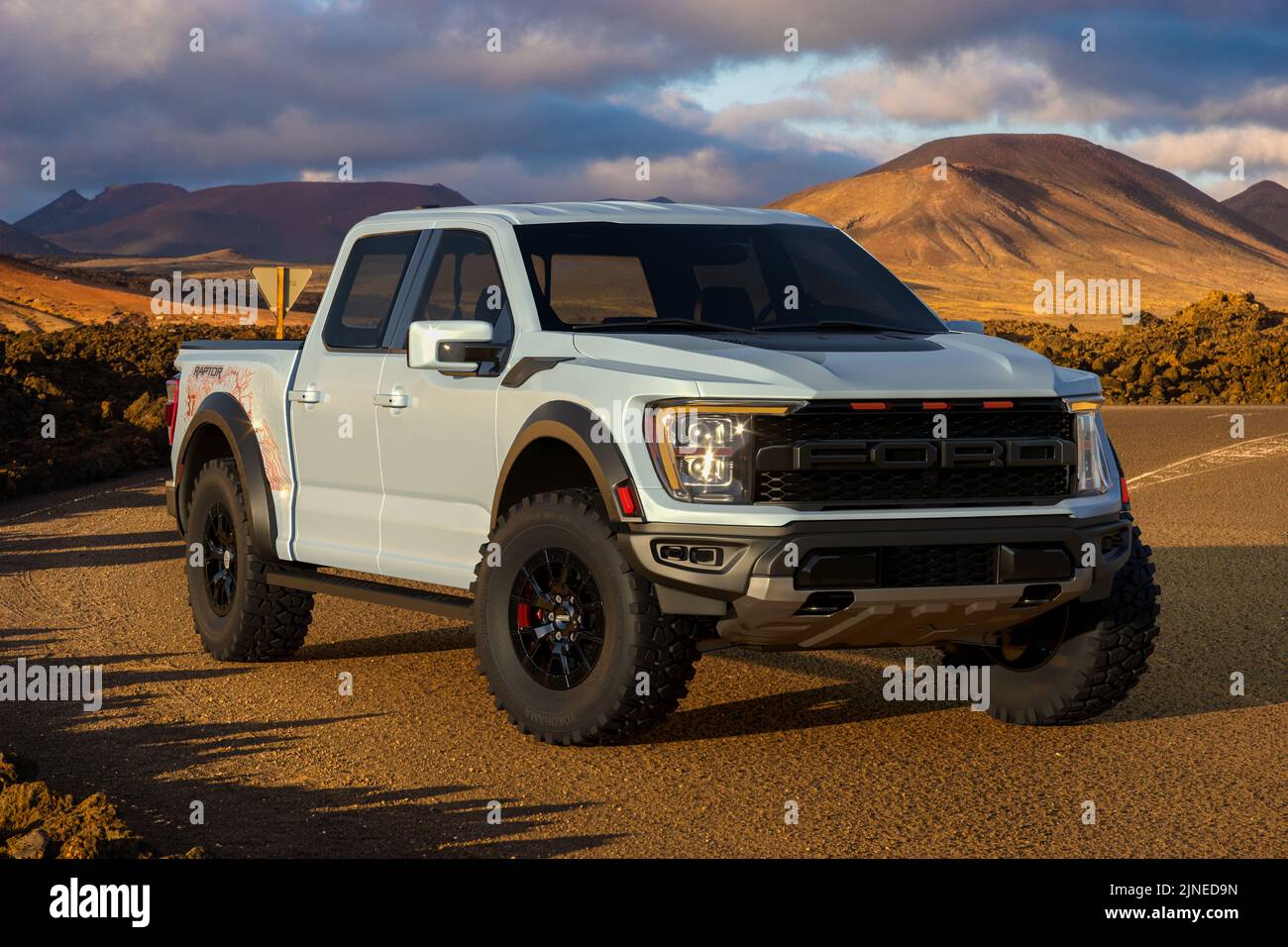 New FORD F-150 Raptor is Most Powerful Raptor Ever for High-Performance Off-Roading Stock Photo ...