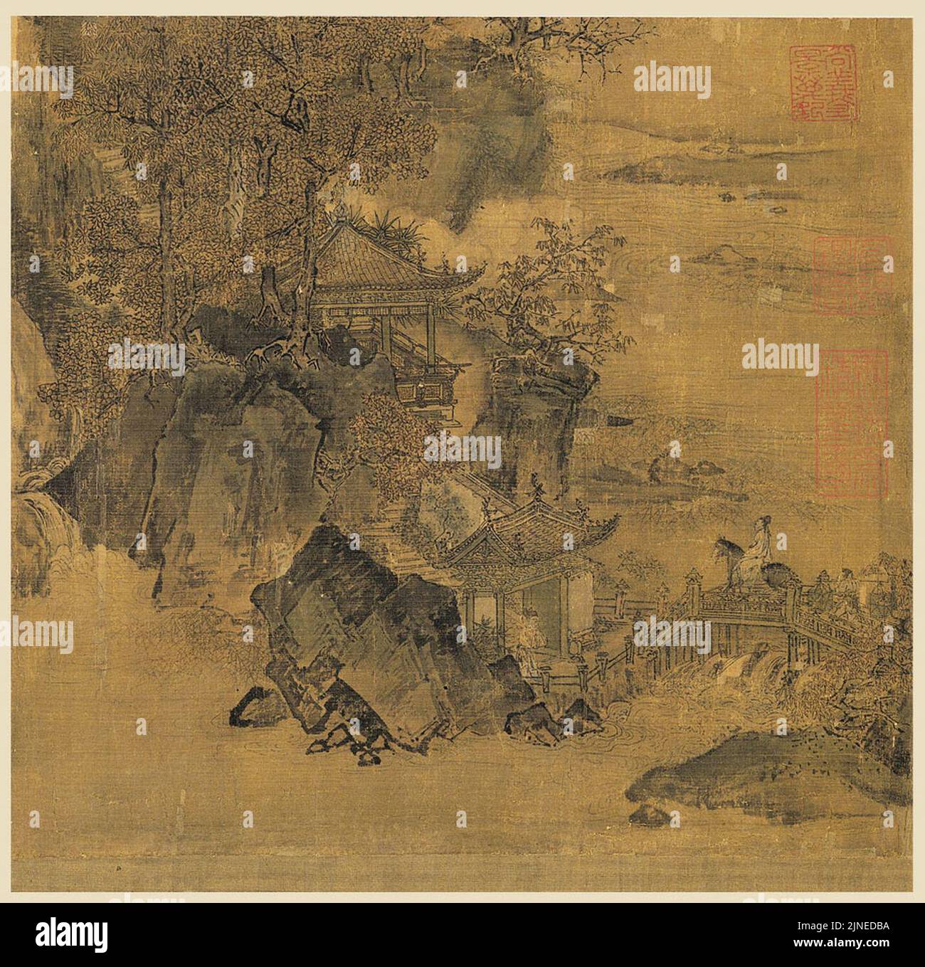 The Classic of Filial Piety (喪親章 畫 Stock Photo - Alamy