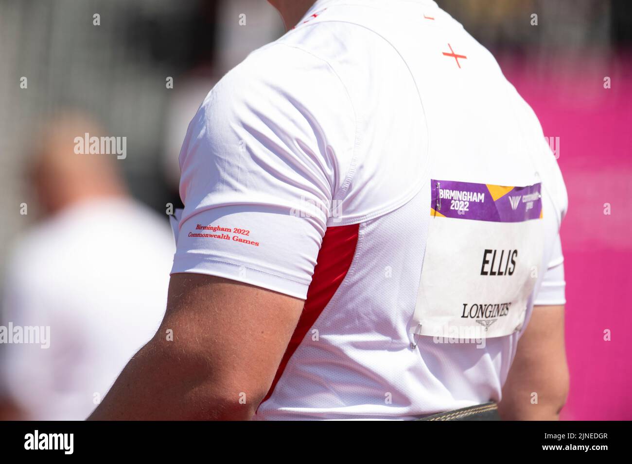 Joseph Ellis of England competing in the men’s hammer final at the ...