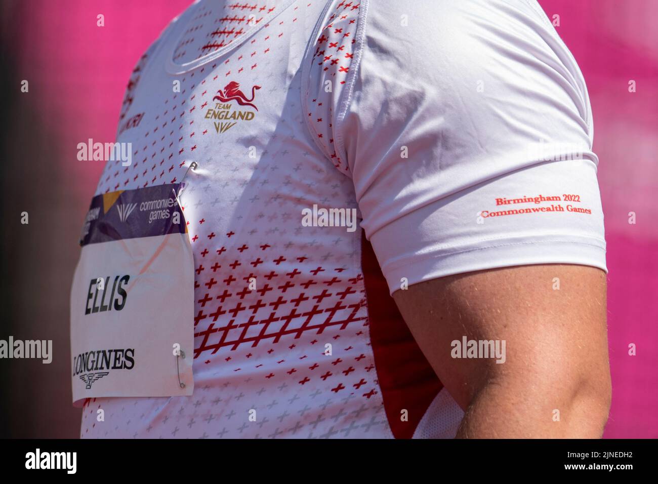 Joseph Ellis of England competing in the men’s hammer final at the ...