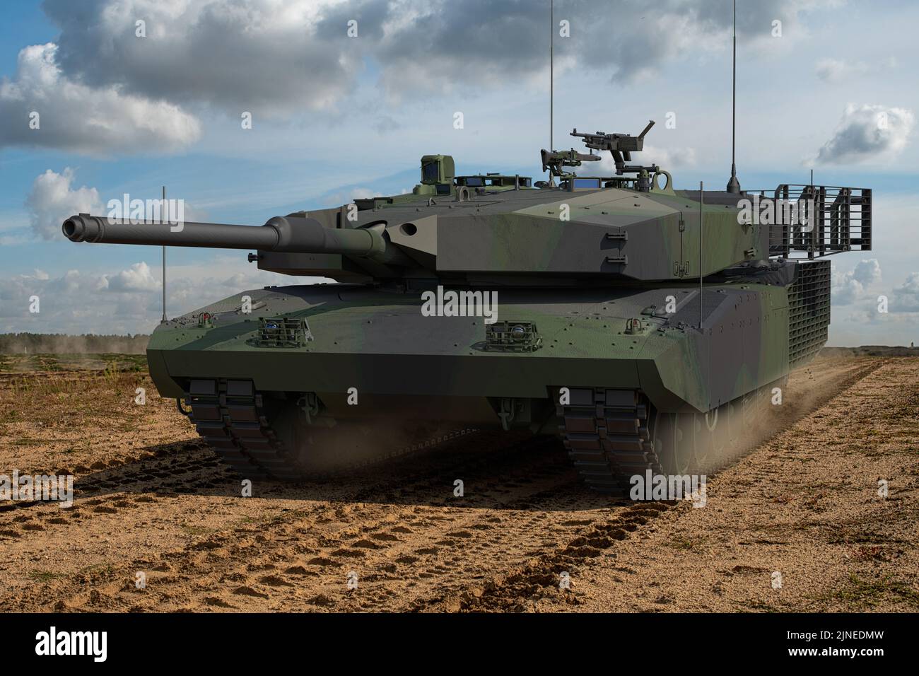 Leopard 2 A7 GERMAN MAIN BATTLE TANK Stock Photo - Alamy