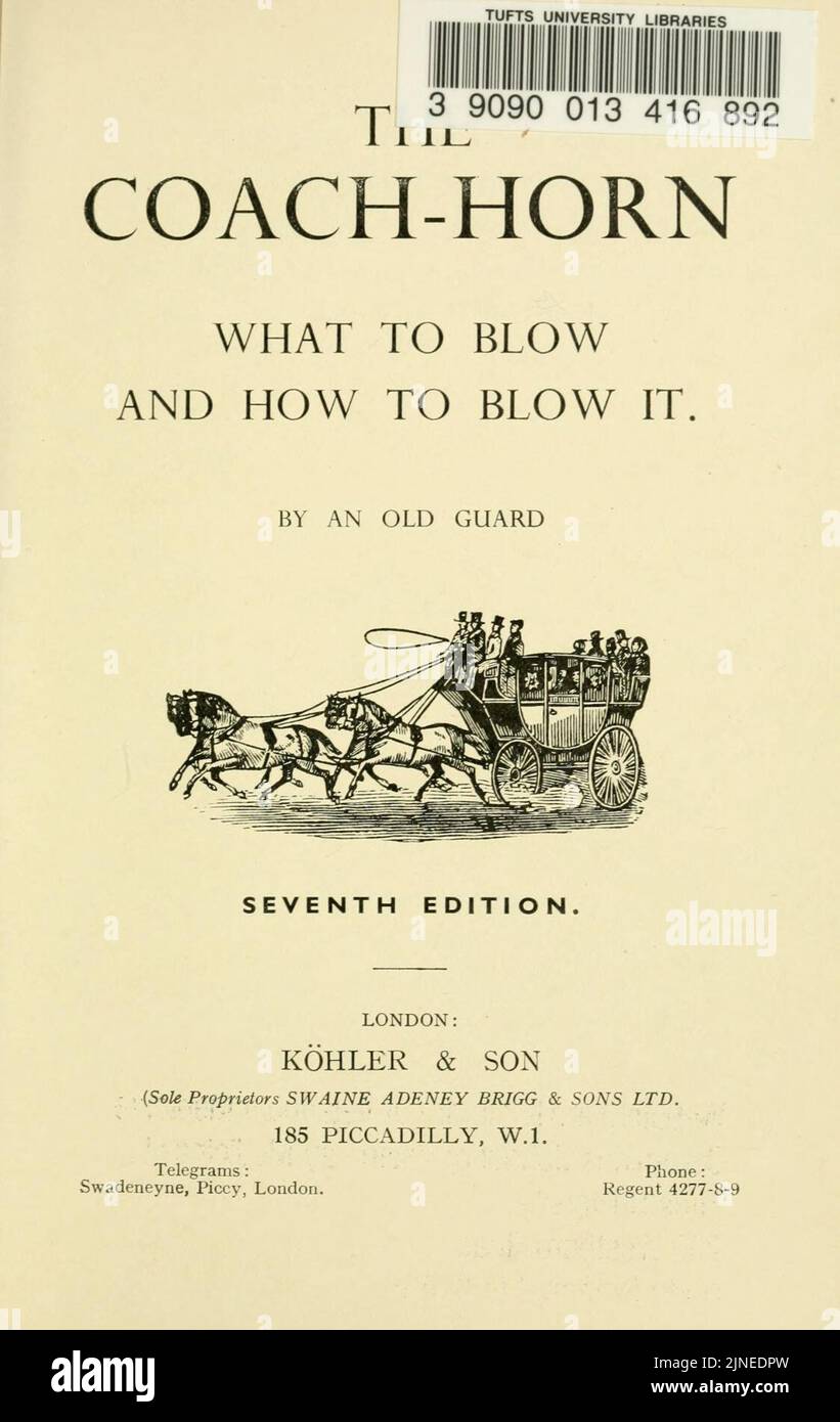 Coach horn hi-res stock photography and images - Alamy