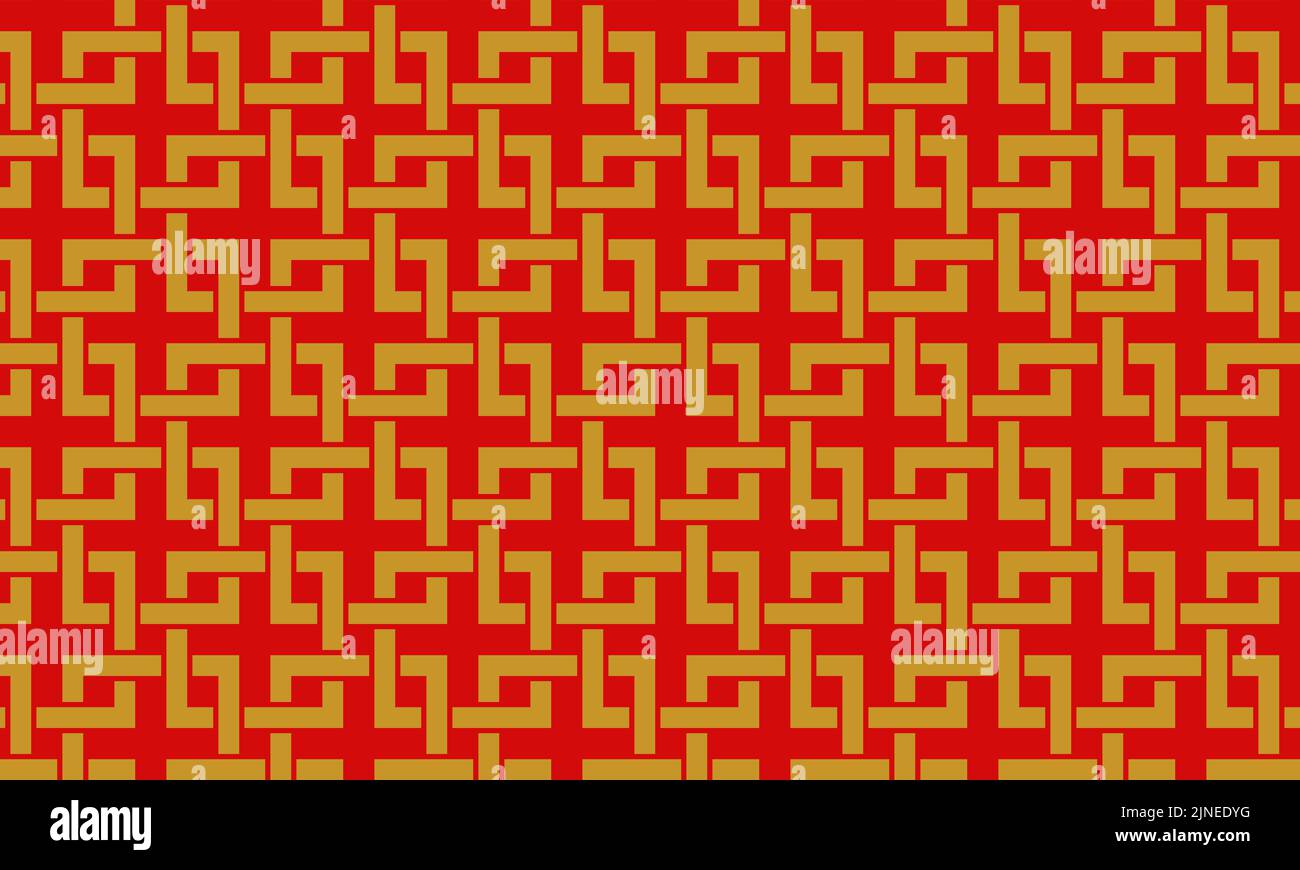 Japanese pattern corner connection Stock Vector Image & Art - Alamy