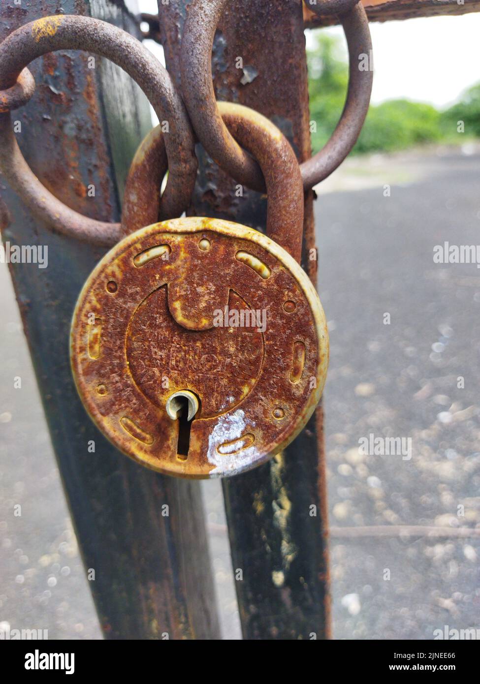 Damaged lock hi-res stock photography and images - Alamy