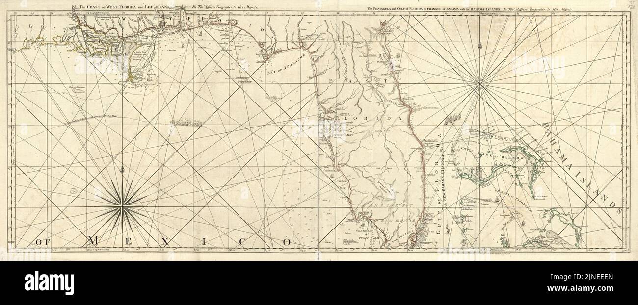 The Coast of West Florida and Louisiana - the Peninsula and Gulf of ...