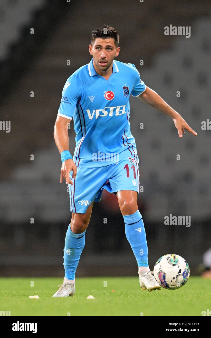 ISTANBUL - Anastasios Bakasetas of Trabzonspor AS during the Turkish ...