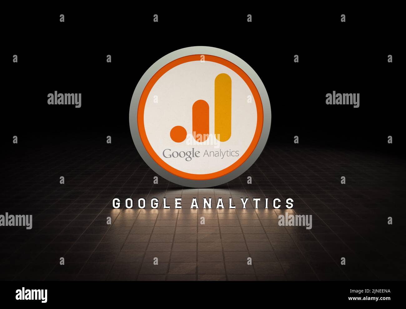 google analytics, google backgrounds Stock Photo - Alamy