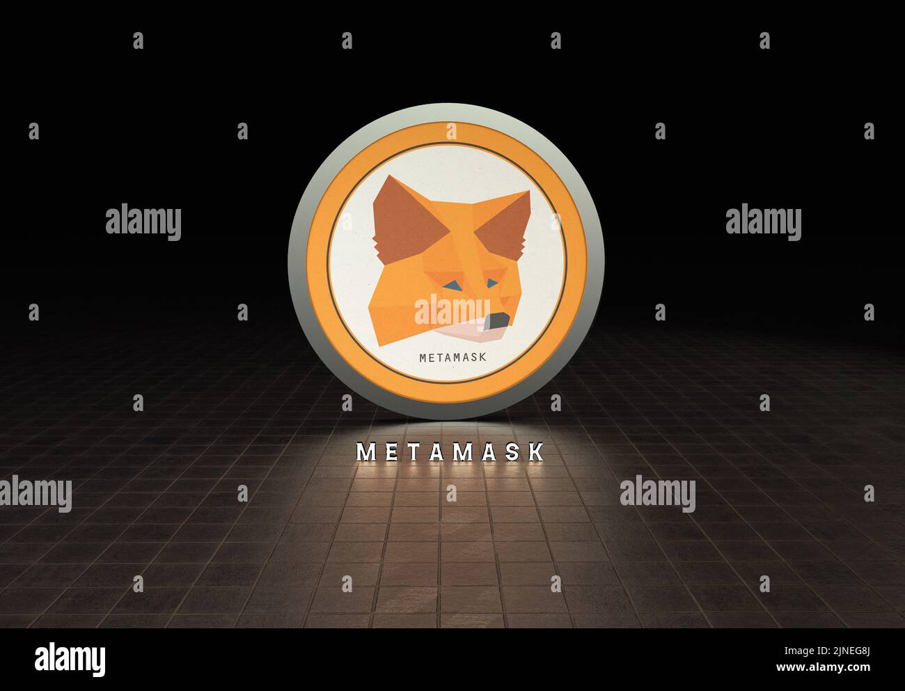 Metamask icon hi-res stock photography and images - Alamy