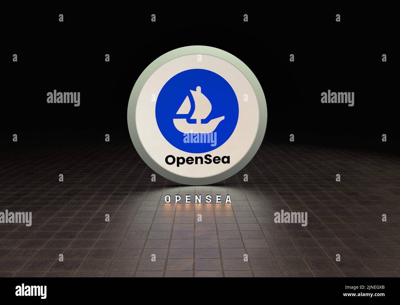 opensea, opensea backgrounds Stock Photo - Alamy