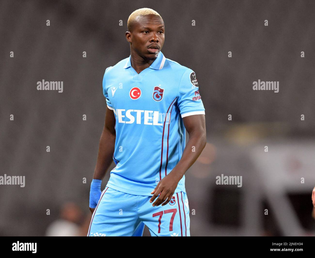 ISTANBUL - Jean Evrard Kouassi of Trabzonspor AS during the Turkish ...
