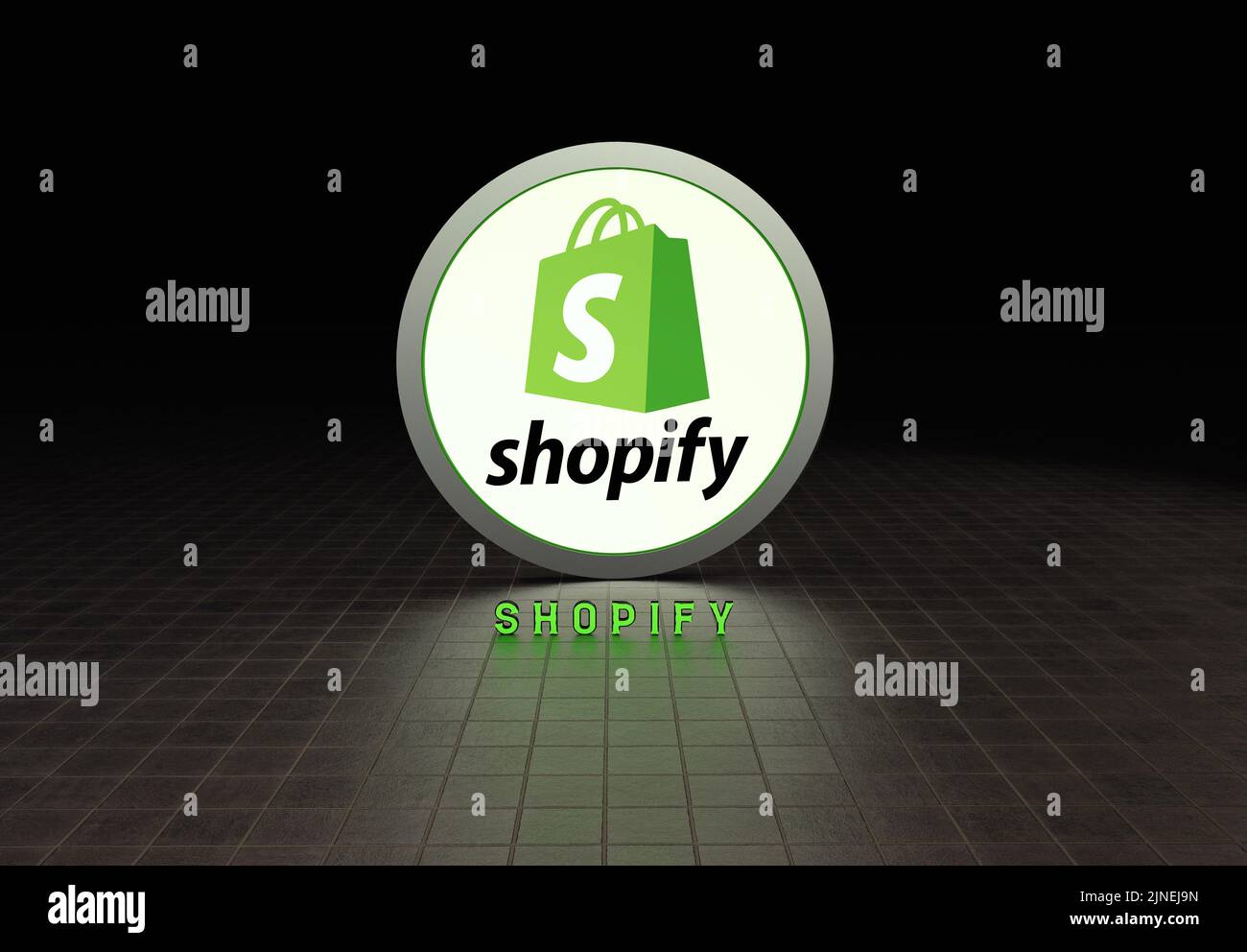 Shopify icon hi-res stock photography and images - Alamy
