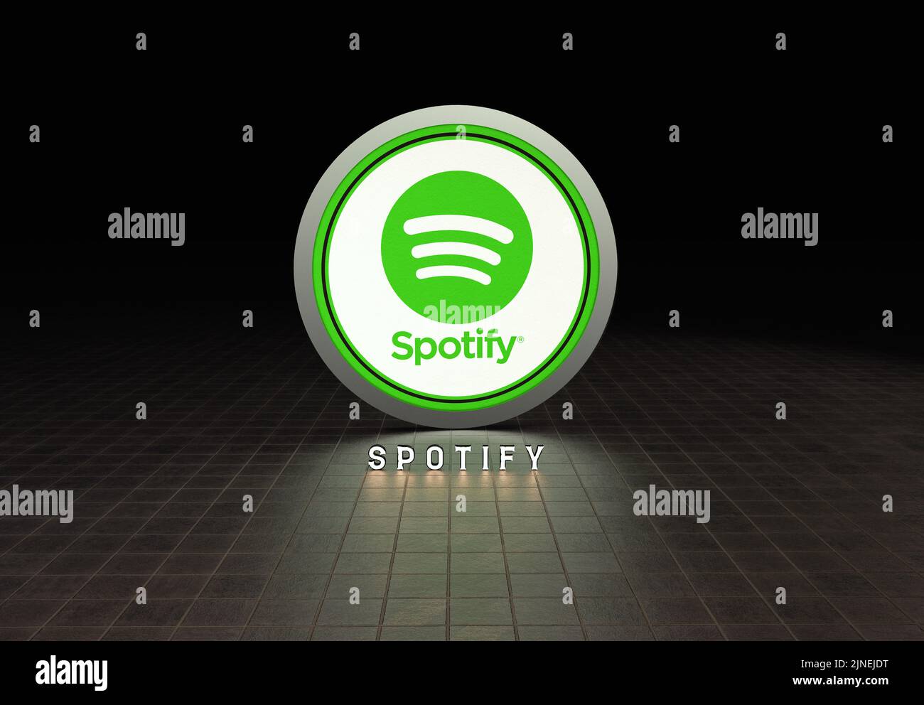 spotify, spotify backgrounds Stock Photo - Alamy