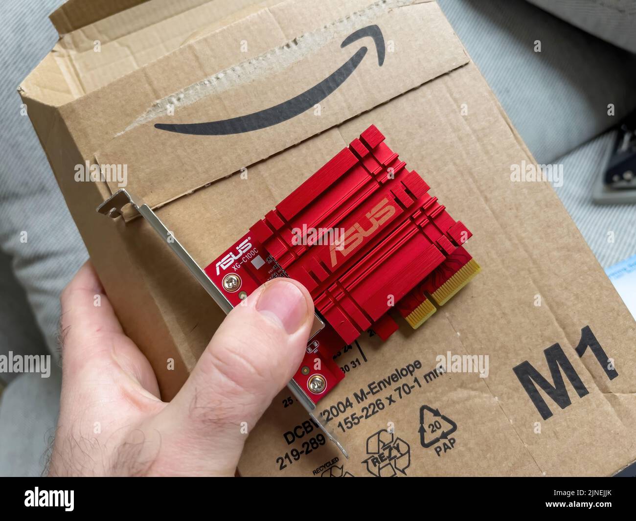 Gigabit network adapter hi-res stock photography and images - Alamy