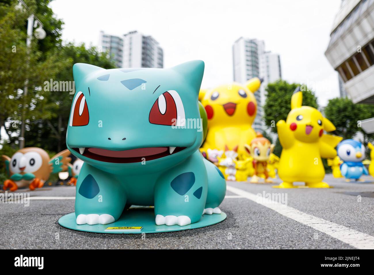 August 11, 2022, Rome, South Korea: Pikachu Parade, Pokemon during the ...