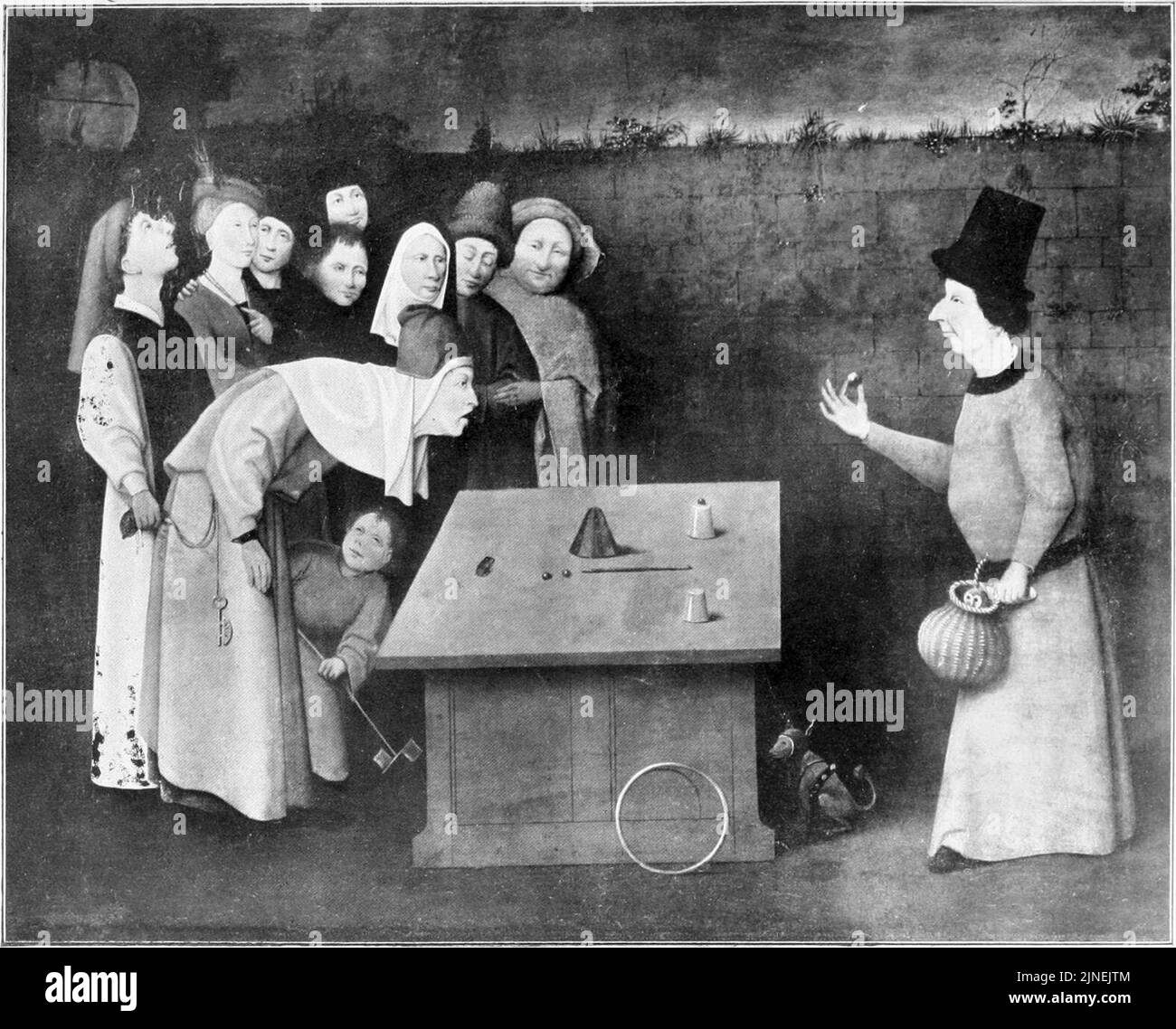 The Conjurer by Jheronimus Bosch (1912 Stock Photo - Alamy