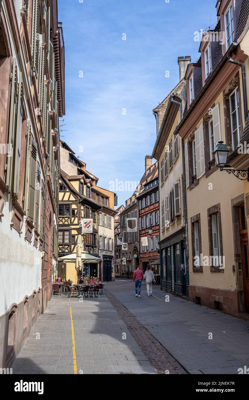Medieval buildings, La Petit France, Strasbourg Stock Photo - Alamy