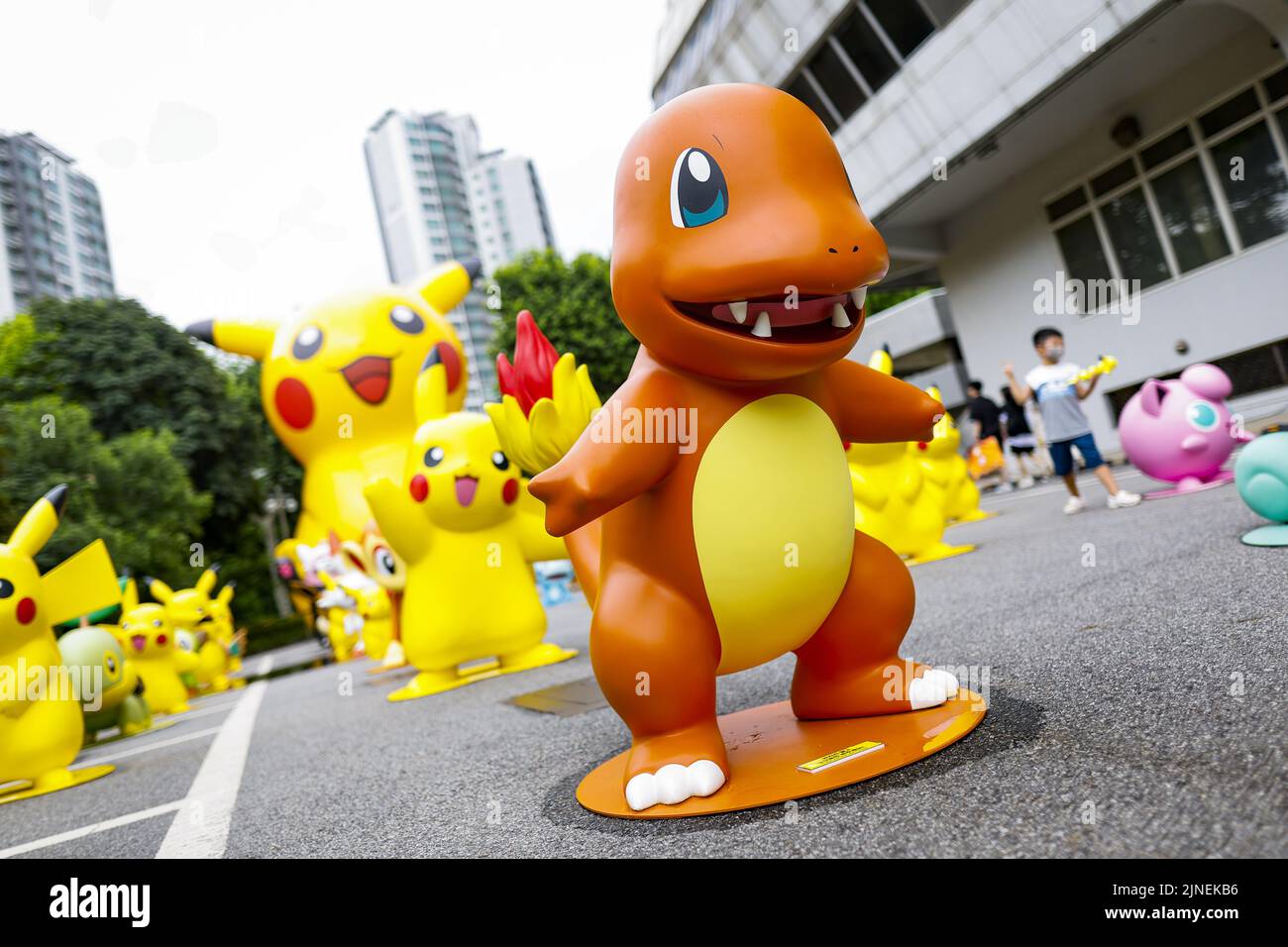 August 11, 2022, Rome, South Korea: Pikachu Parade, Pokemon during the ...