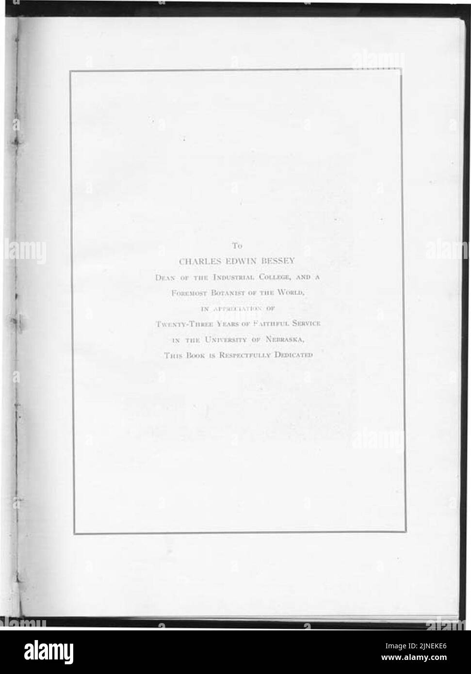 1907 dedication hi-res stock photography and images - Alamy