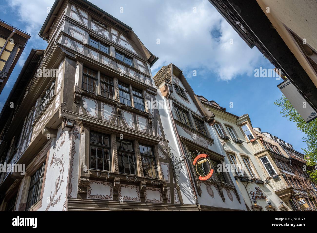 Medieval buildings, La Petit France, Strasbourg Stock Photo - Alamy