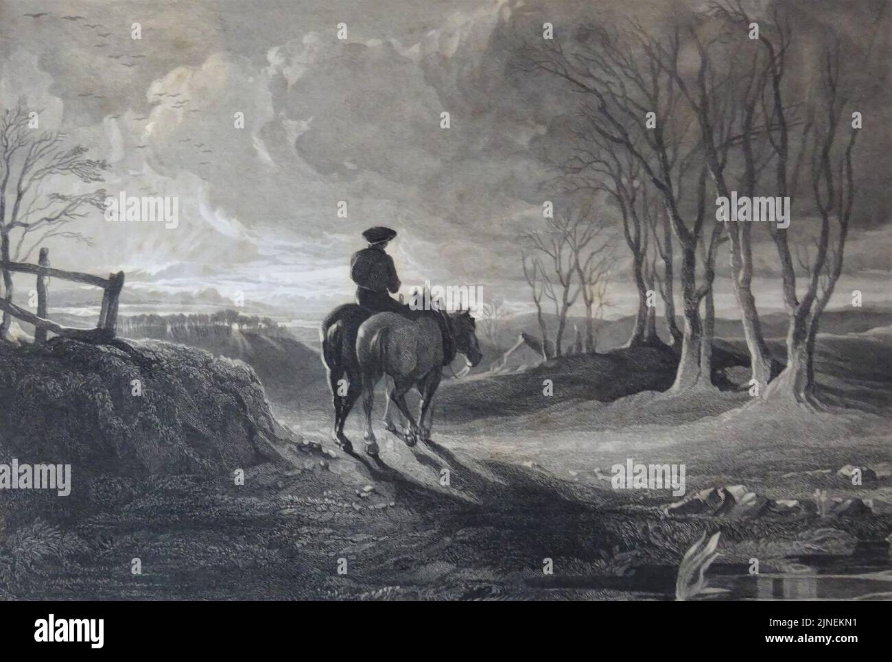 The Cottar's Saturday Night, Verse 2. 1853 Stock Photo - Alamy