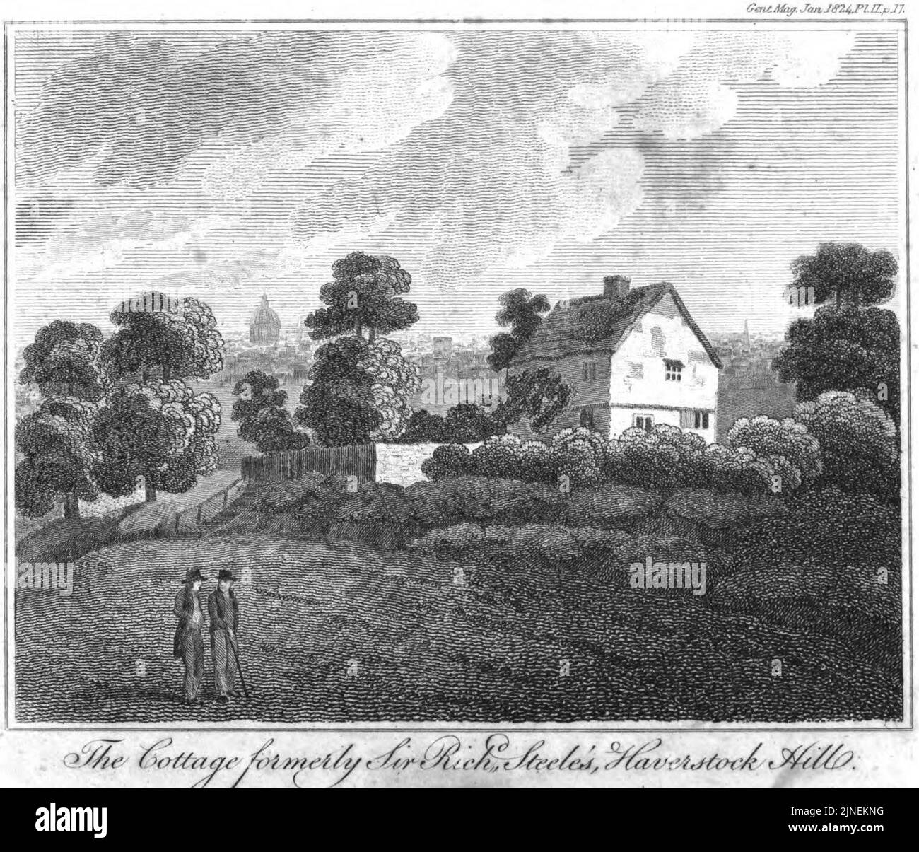 The Cottage formally for Rich, Steele's Cottage, Haverstock Hill (p.16 ...