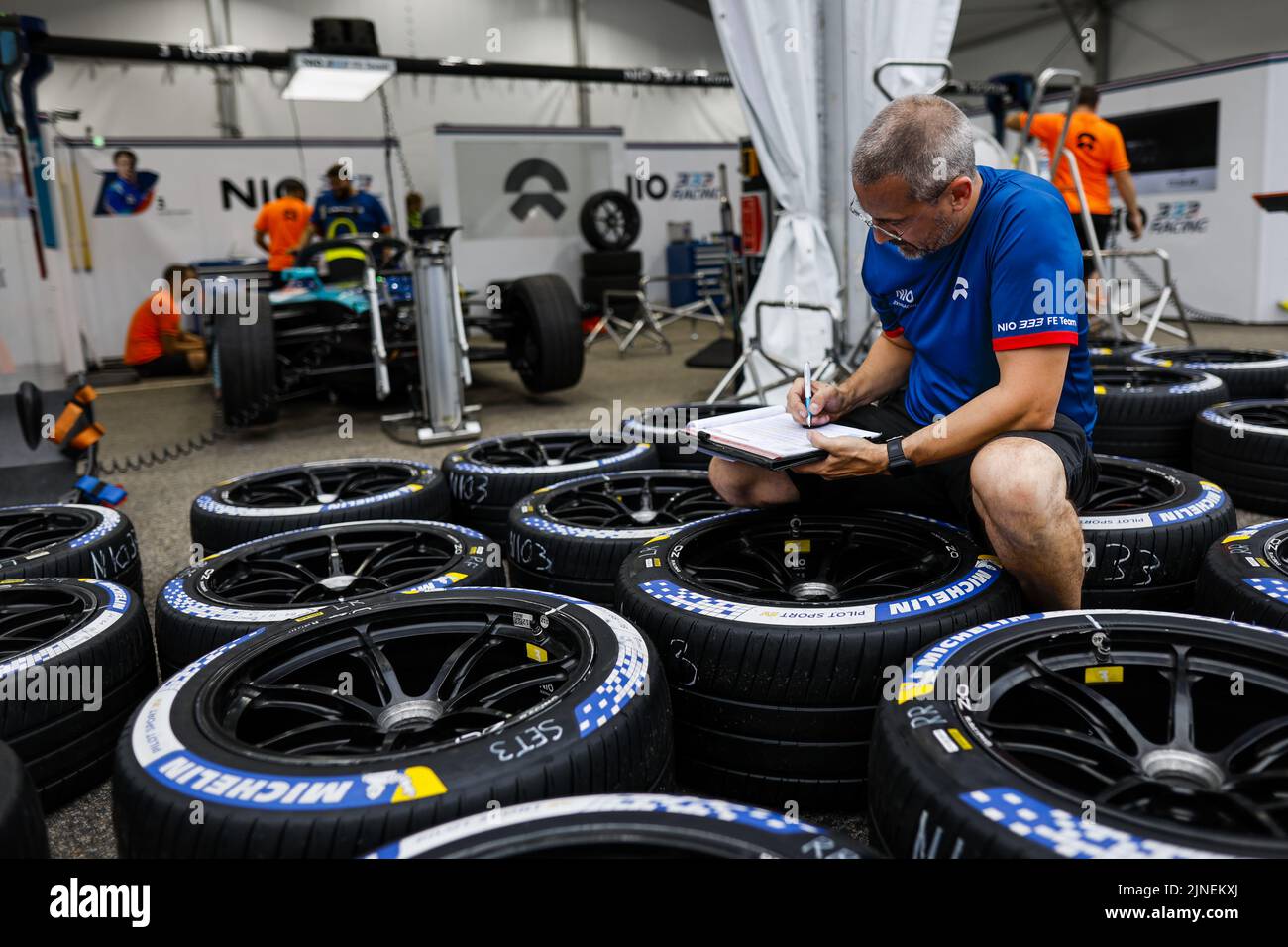 NIO 333 FE Team, Nio 333 001, ambiance during the 2022 Seoul ePrix ...