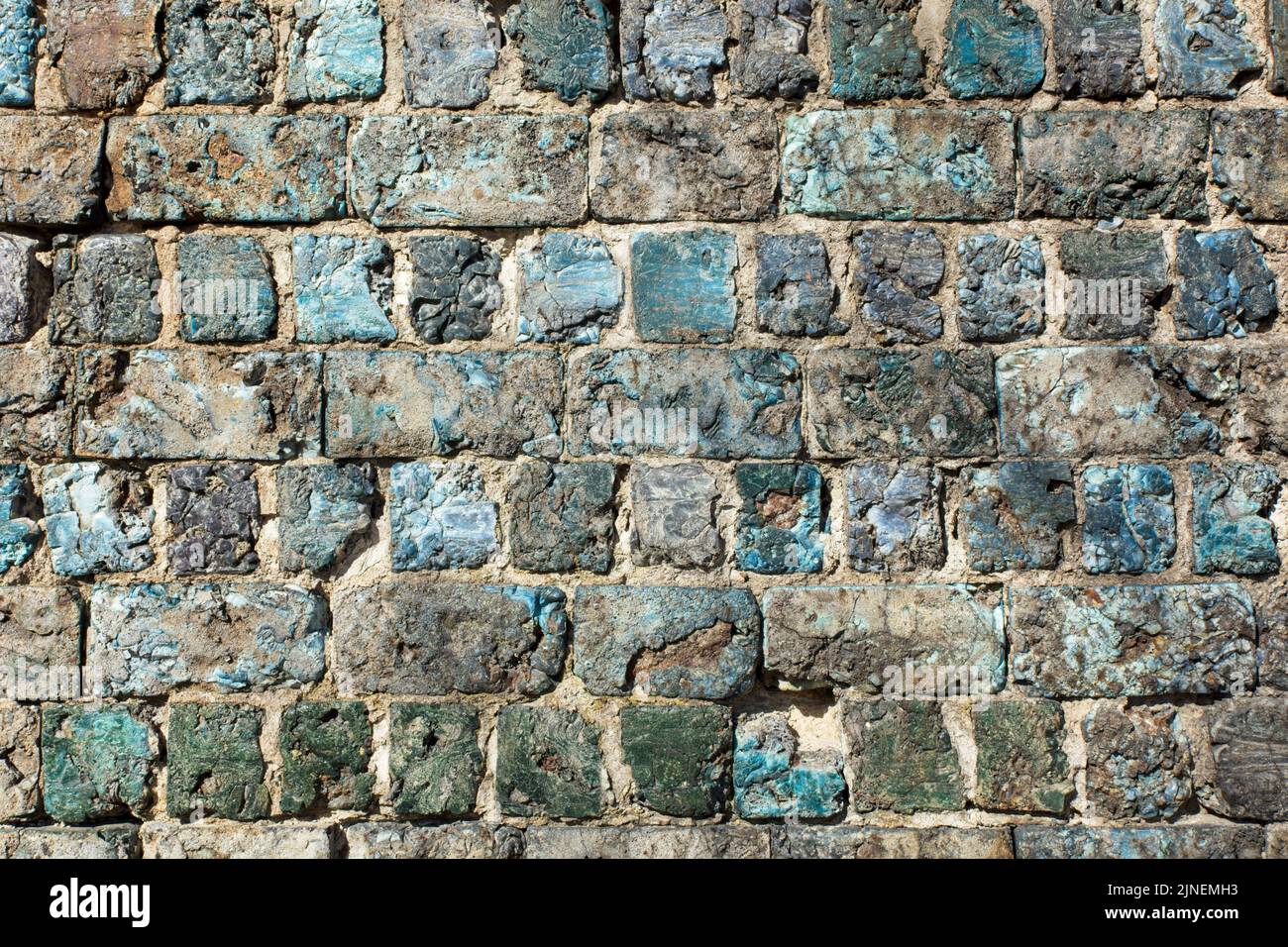 Ancient rock wall Stock Photo - Alamy