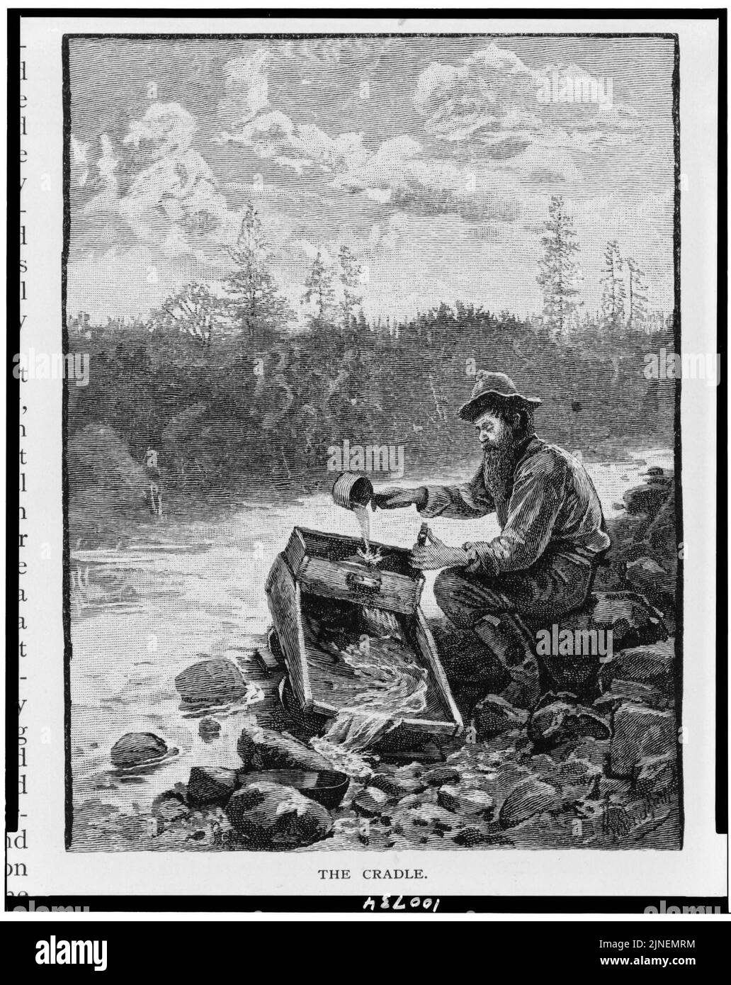 The Cradle - H. Sandham Stock Photo - Alamy