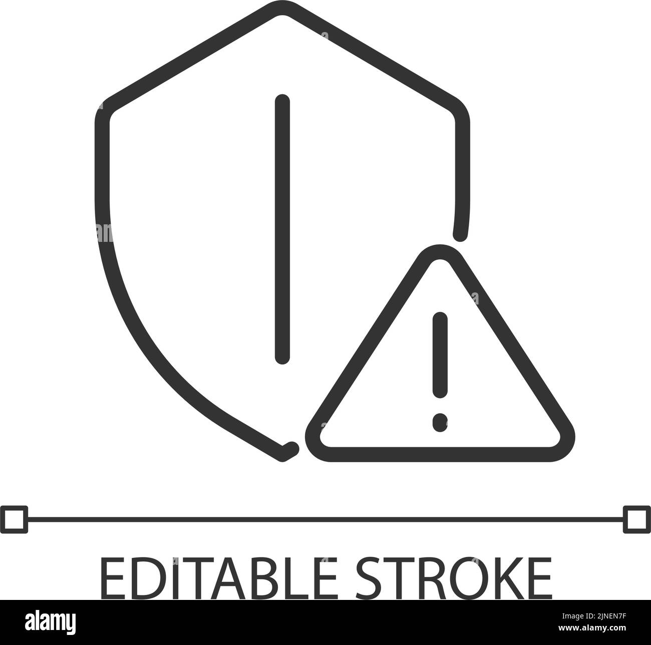 Data breach warning sign Cut Out Stock Images & Pictures - Alamy