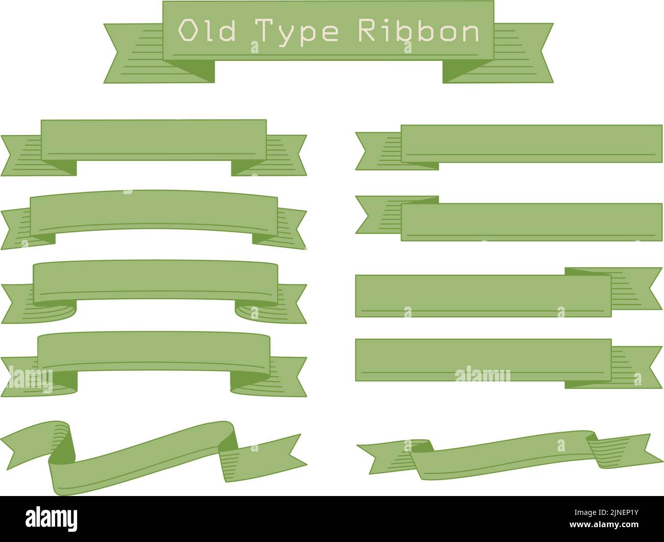 Ribbons messages Cut Out Stock Images & Pictures - Alamy