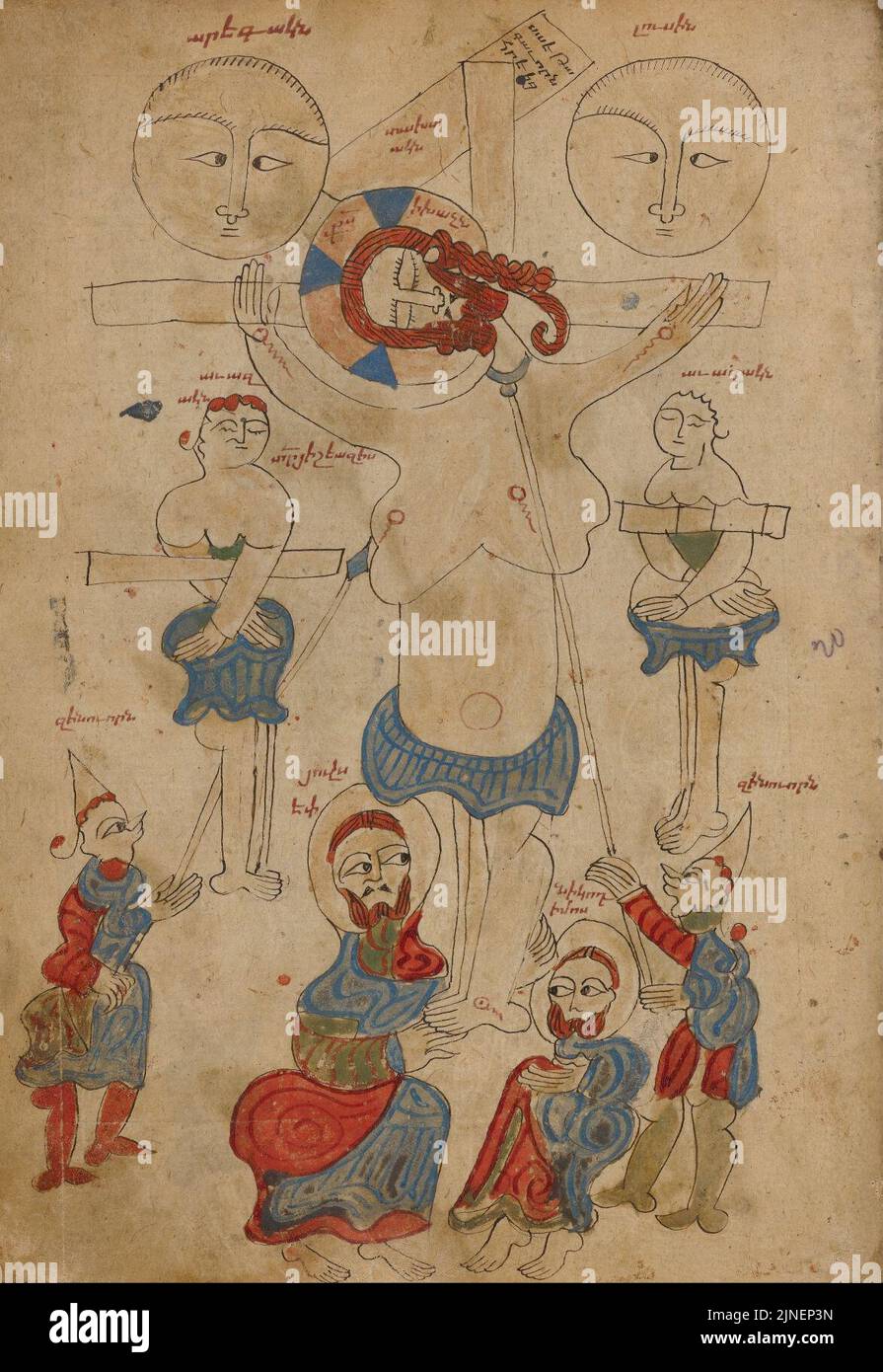 The Crucifixion and The Deposition Stock Photo - Alamy