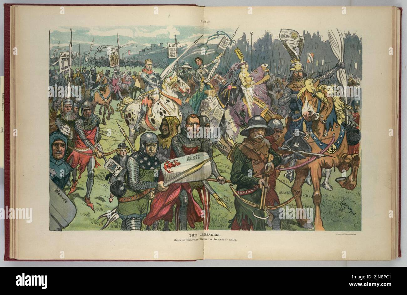 The crusaders - C. Hassman Stock Photo - Alamy