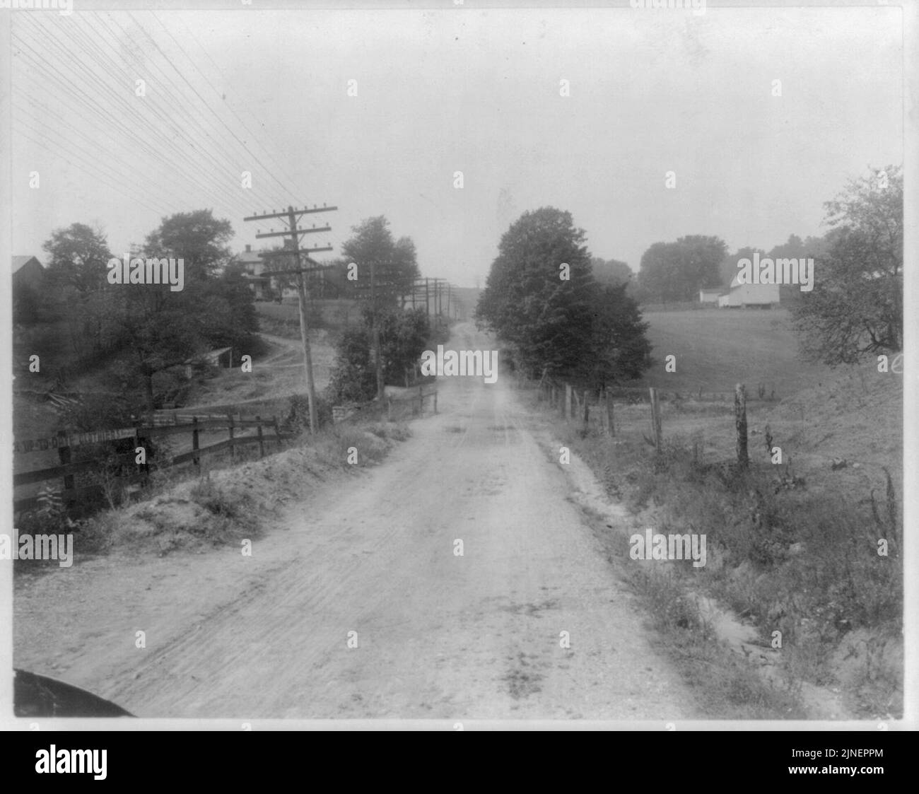 The Cumberland road one and one-half miles west of Brownsville, Pa ...