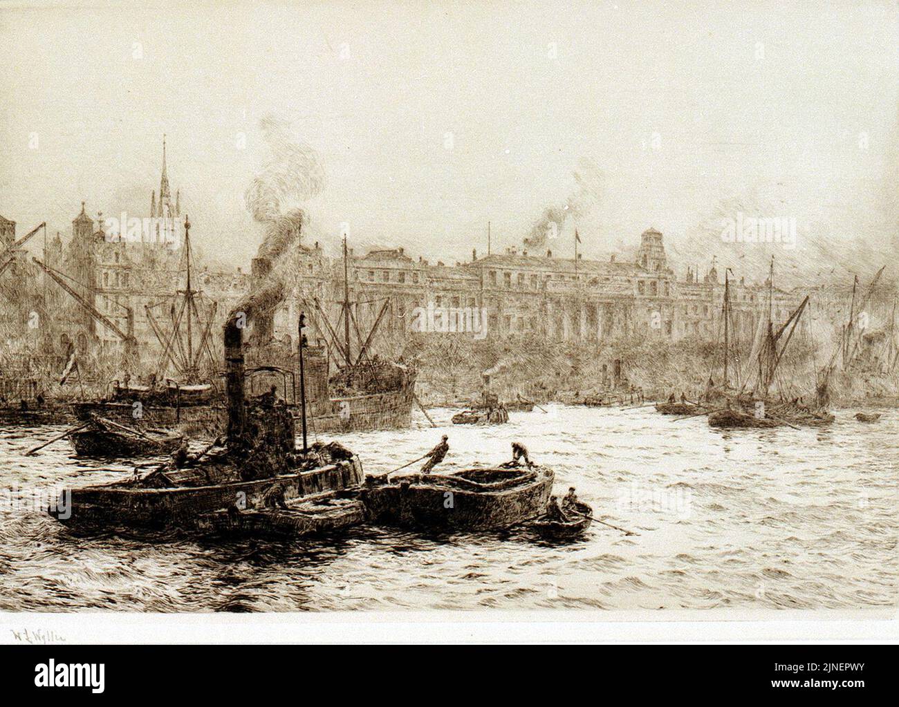 The Custom House, London Stock Photo - Alamy