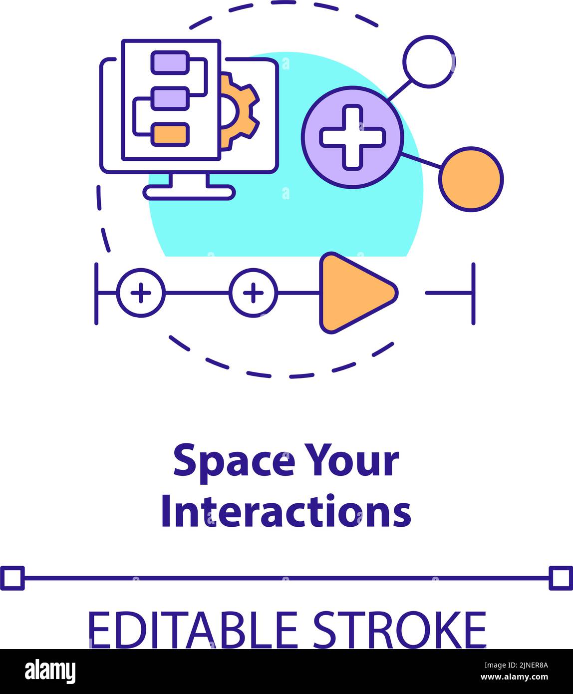 Virtual interactions Cut Out Stock Images & Pictures - Alamy