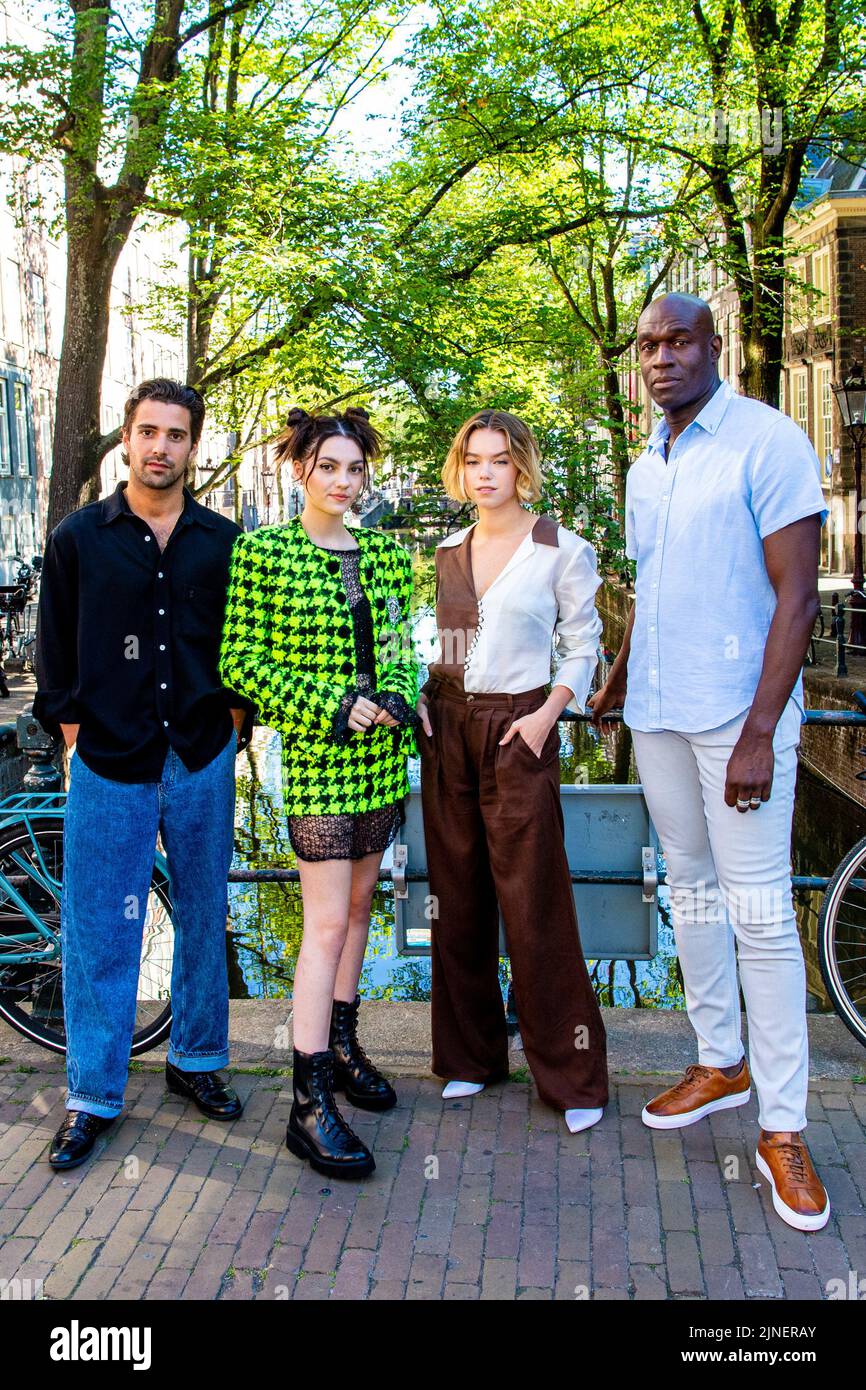 Fabien Frankel, Emily Carey, Milly Alcock and Steve Toussaint during ...