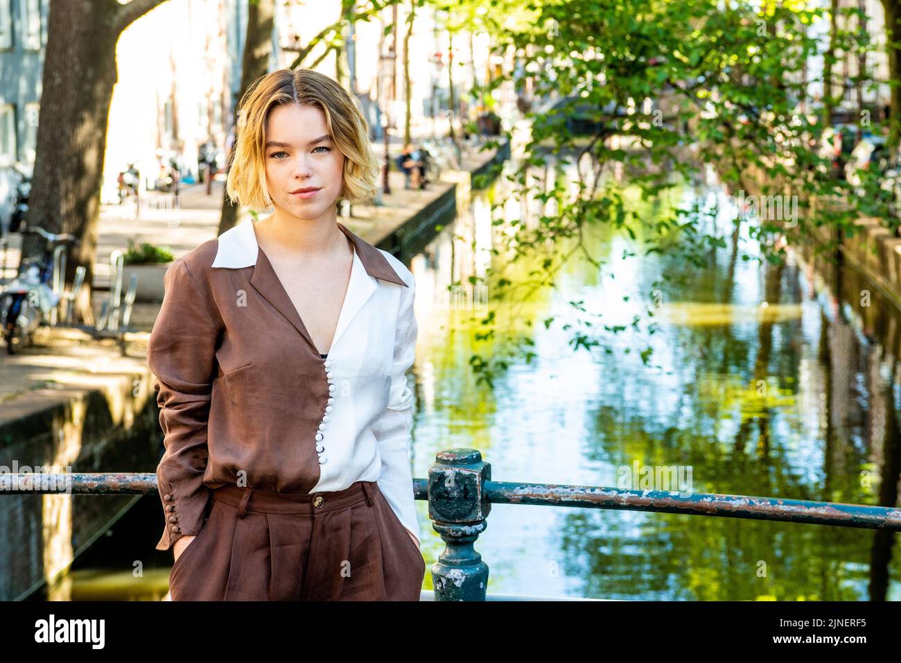 Milly Alcock during the photo call for the new HBO Max serie House of ...