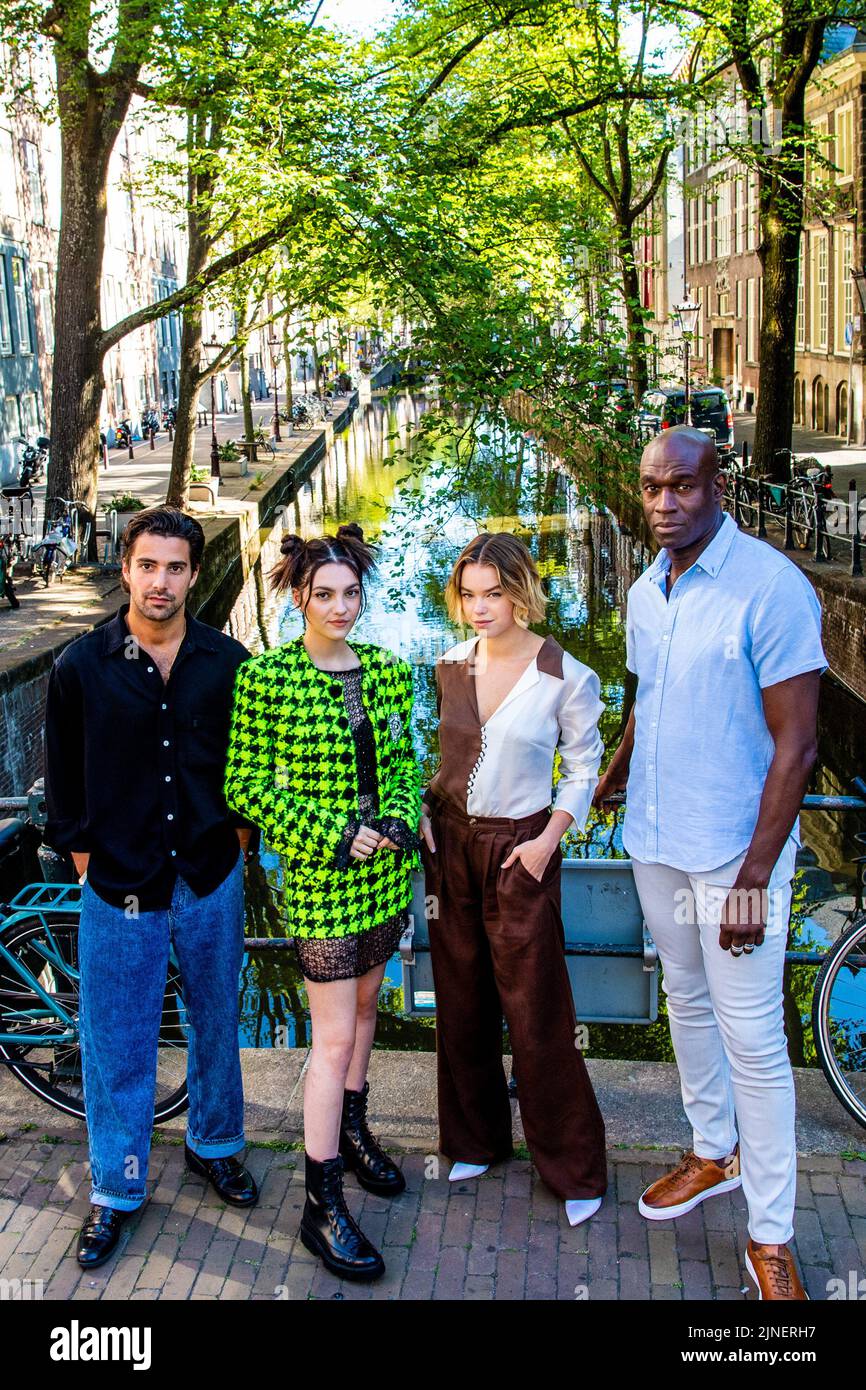 Fabien Frankel, Emily Carey, Milly Alcock and Steve Toussaint during ...
