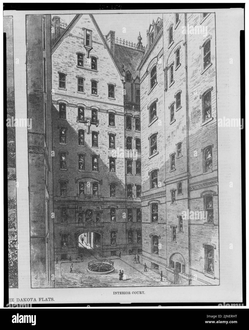 Interior court of Cut Out Stock Images & Pictures - Alamy