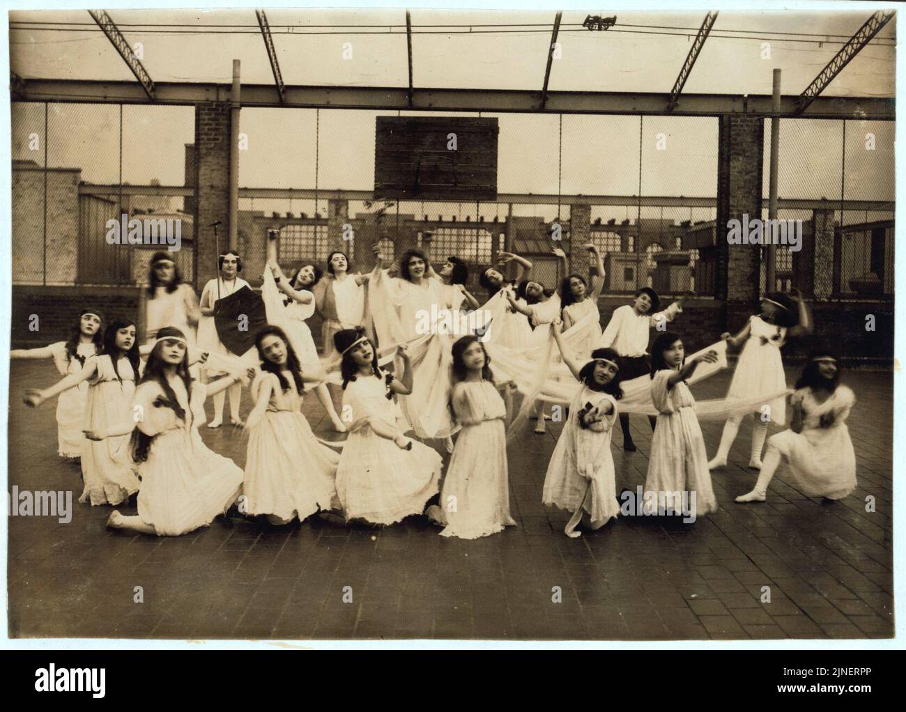 The dance of the Children of the Sunshine. (-4140- Miss Mackay's ...