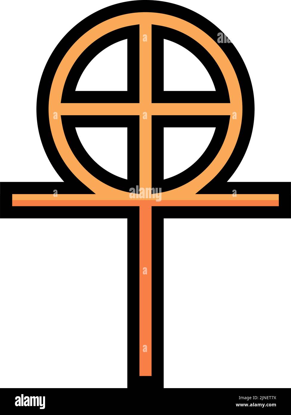 gnosticism religion color icon vector illustration Stock Vector Image ...