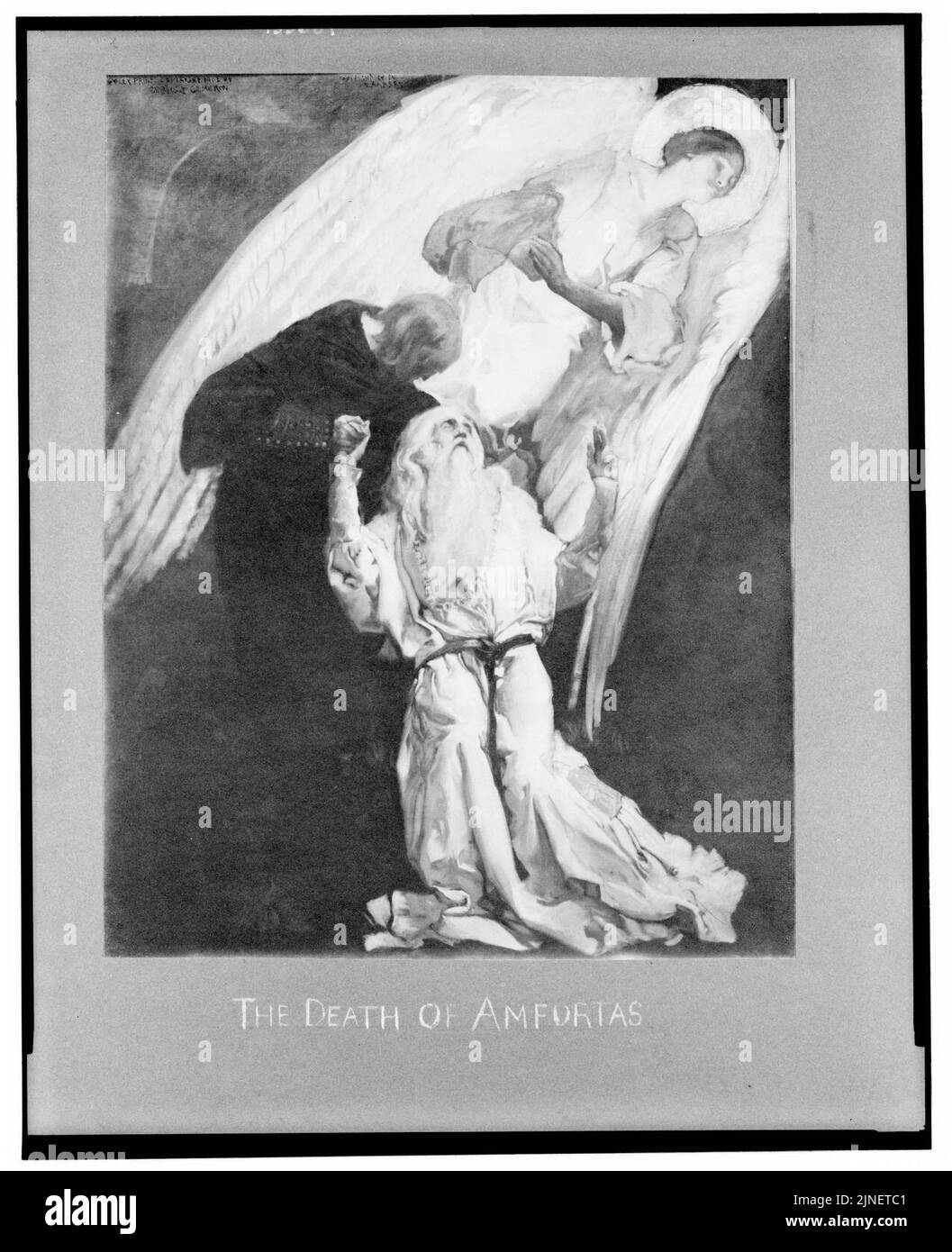 The death of Amfortas Stock Photo - Alamy