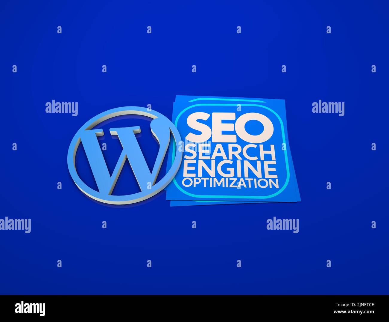 seo, wordpress backgrounds Stock Photo - Alamy