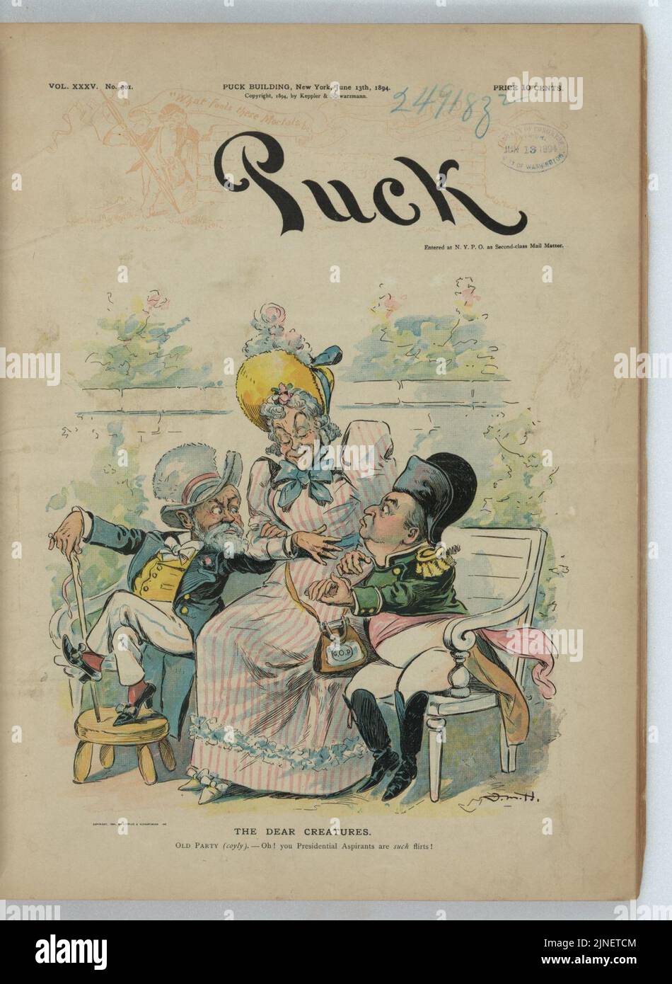 The dear creatures - F.M.H Stock Photo - Alamy