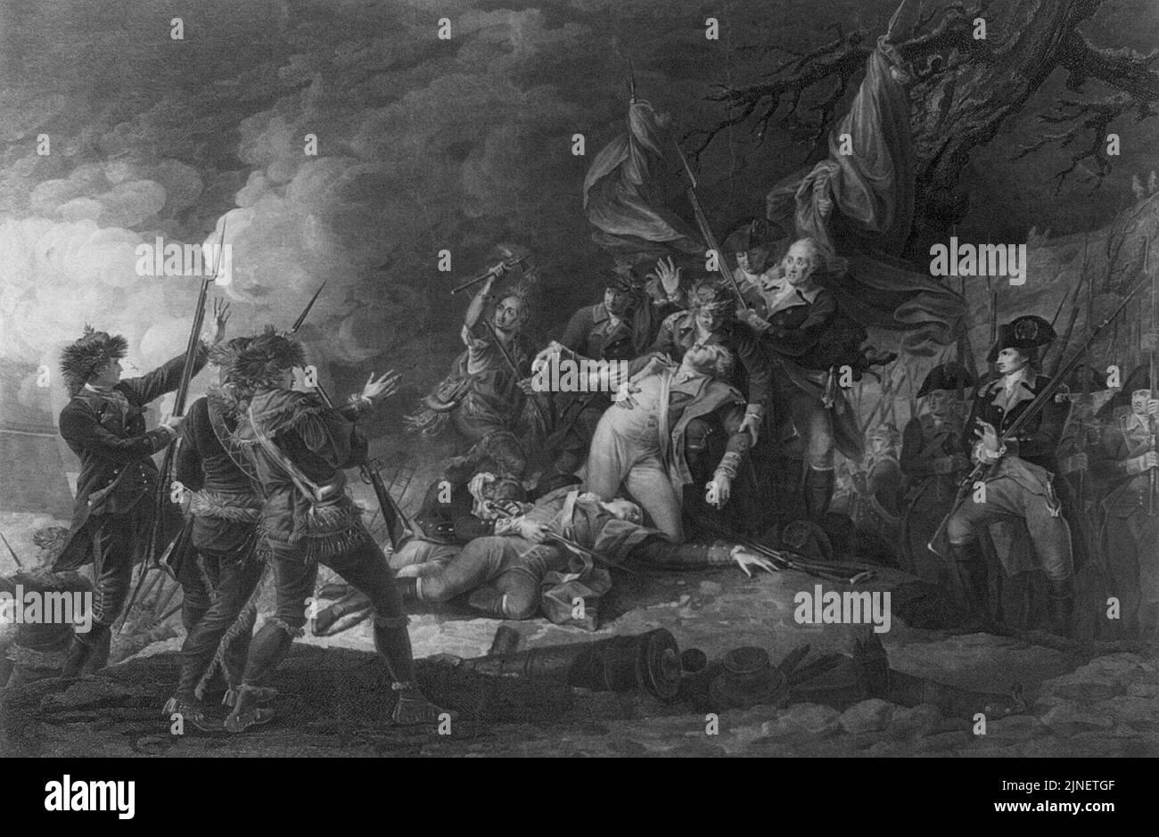 The death of general montgomery hi-res stock photography and images - Alamy