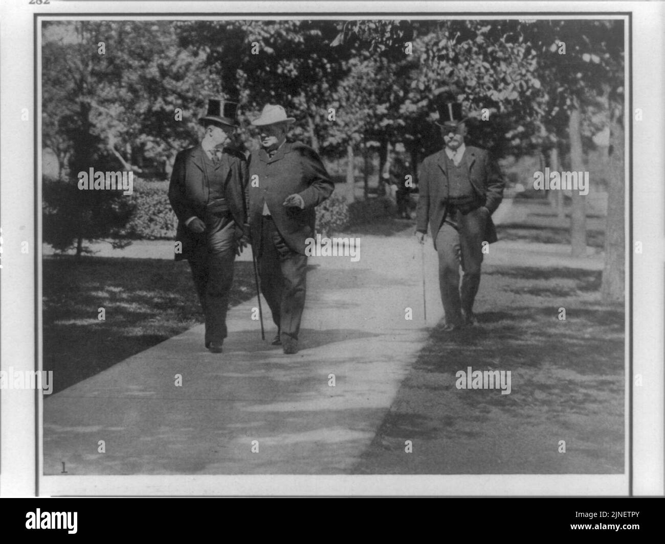 The Death of President McKinley. President Roosevelt conferring with ...