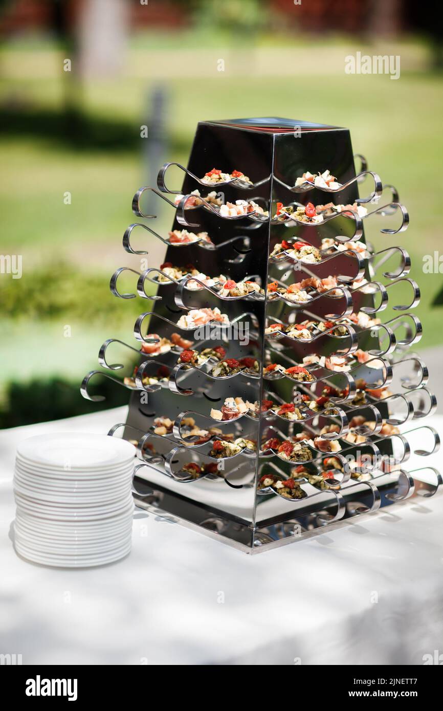 Wedding starters hi-res stock photography and images - Alamy